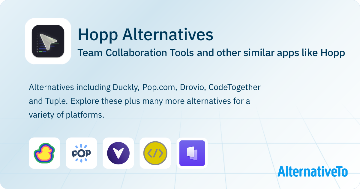 Hopp Alternatives: Top 5 Team Collaboration Tools & Similar Apps ...