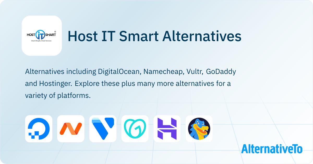 Host IT Smart Alternatives - Explore Similar Sites & Apps | AlternativeTo