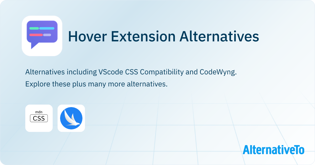 Hover Extension Alternatives - Explore Similar Extensions & Add-Ons ...
