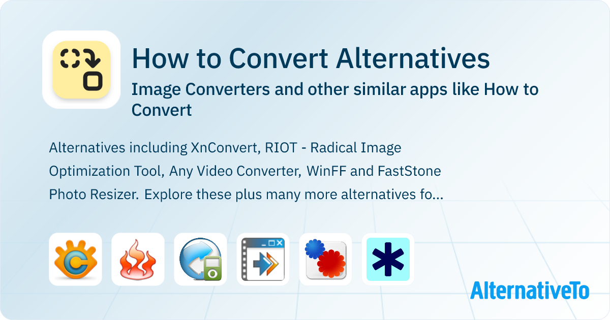 How to Convert Alternatives: Image Converters & Similar Apps - Page 2 ...