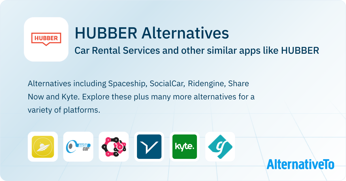 HUBBER Alternatives: Top 11 Car Rental Services & Similar Websites ...