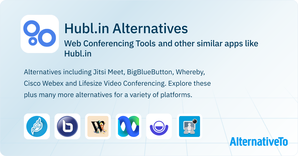 Hubl.in Alternatives: Top 10 Web Conferencing Tools & Similar Websites ...