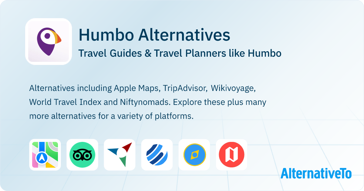 Humbo Alternatives: Top 8 Travel Guides & Travel Planners | AlternativeTo