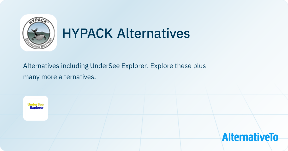 HYPACK Alternatives - Explore Similar Software | AlternativeTo