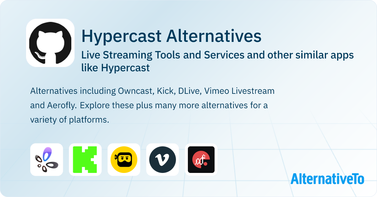 Hypercast Alternatives: Top 5 Live Streaming Tools and Services ...