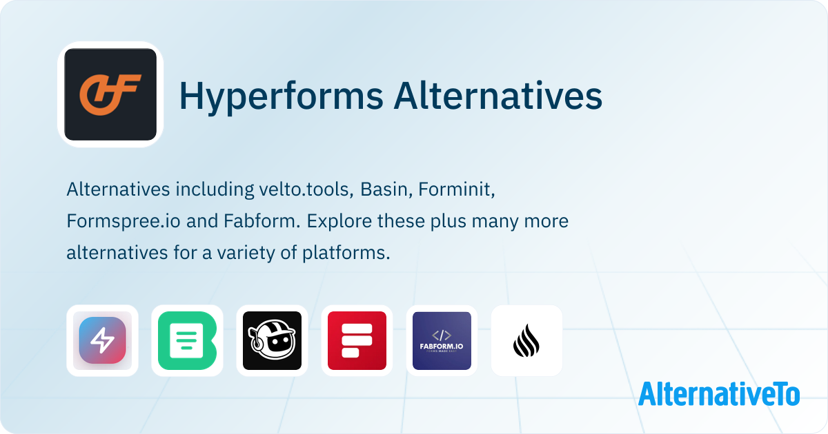 Hyperforms Alternatives - Explore Similar Sites & Apps | AlternativeTo