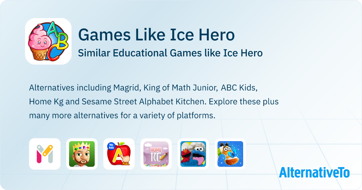 Games Like Ice Hero: Similar Educational Games | AlternativeTo