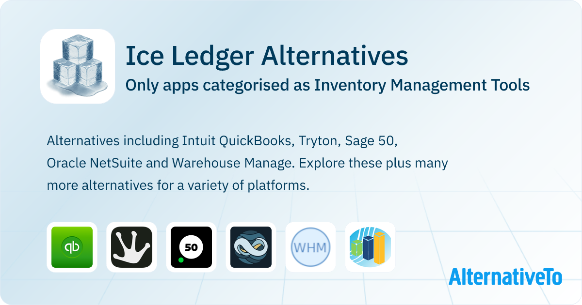 Ice Ledger Alternatives: Top 8 Inventory Management Tools | AlternativeTo