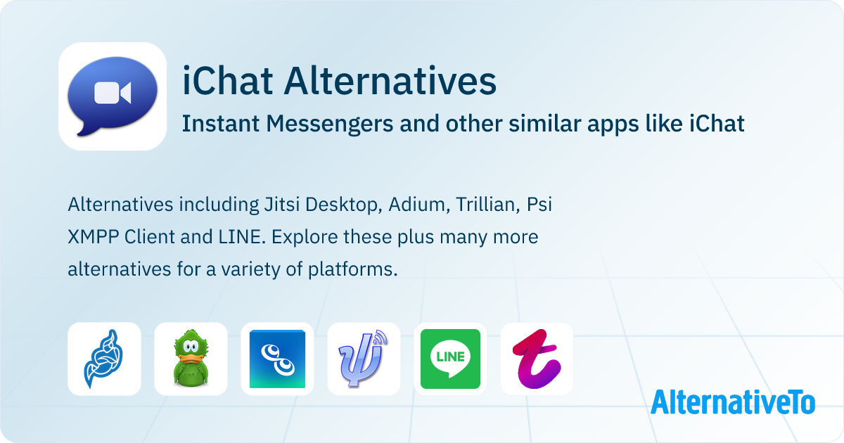 iChat Alternatives: Top 17 Instant Messengers & Similar Apps ...