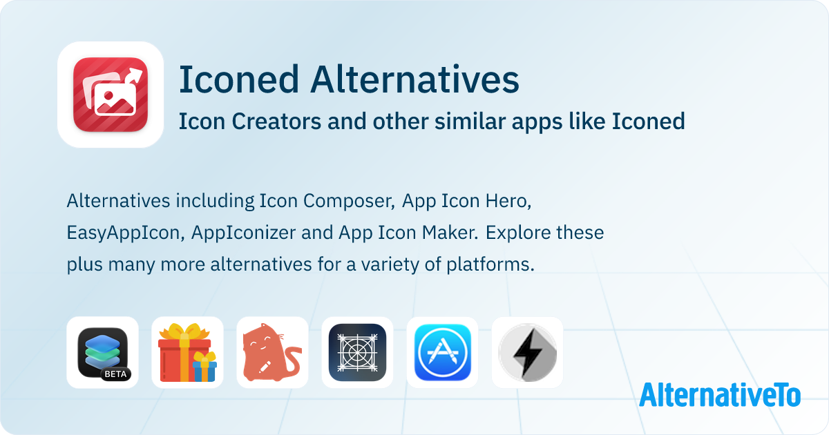 Iconed Alternatives: Top 12 Icon Creators & Similar Apps | AlternativeTo