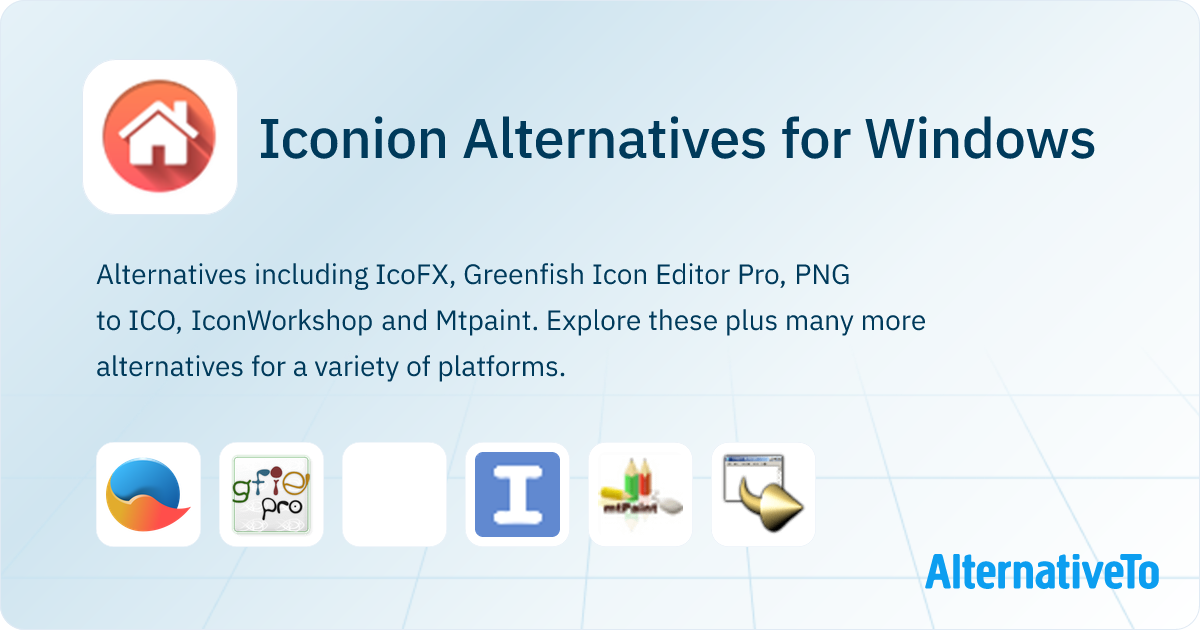 Iconion Alternatives for Windows: Top 12 Icon Creators & Icon Editors ...