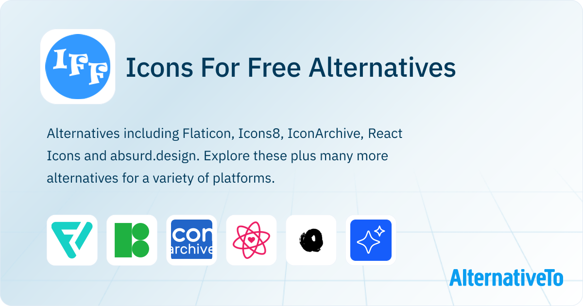 Icons For Free Alternatives - Explore Similar Sites & Apps | AlternativeTo