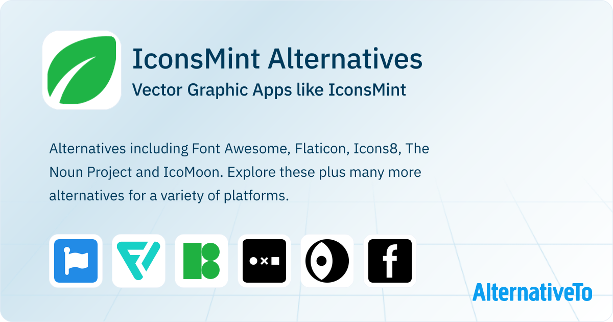 IconsMint Alternatives: Top 7 Vector Graphic & Similar Apps | AlternativeTo