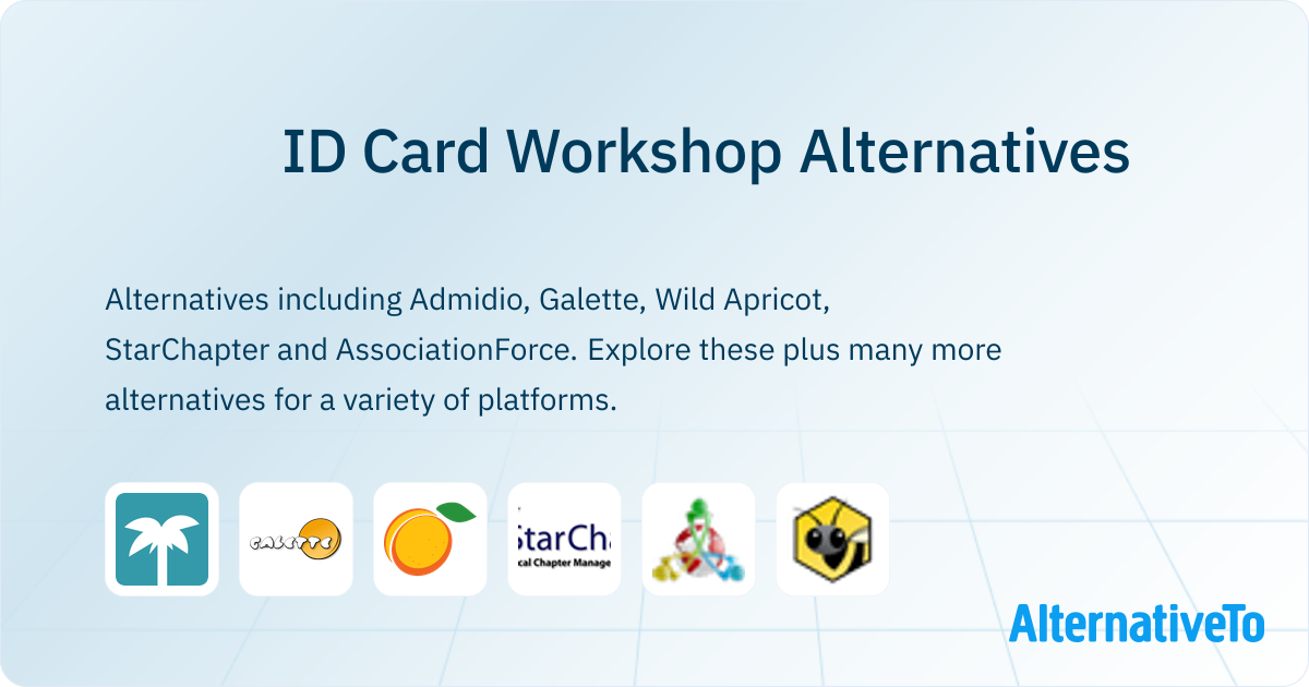 ID Card Workshop Alternatives - Explore Similar Software | AlternativeTo
