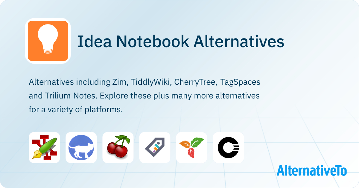 Idea Notebook Alternatives and Similar Apps | AlternativeTo