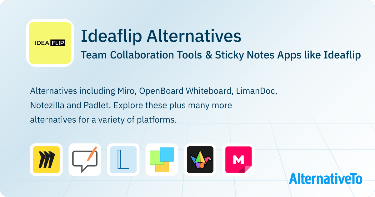 Ideaflip Alternatives: Top 12 Team Collaboration Tools | AlternativeTo