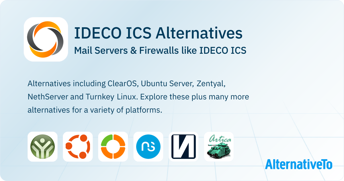 IDECO ICS Alternatives: Top 6 Mail Servers & Firewalls | AlternativeTo