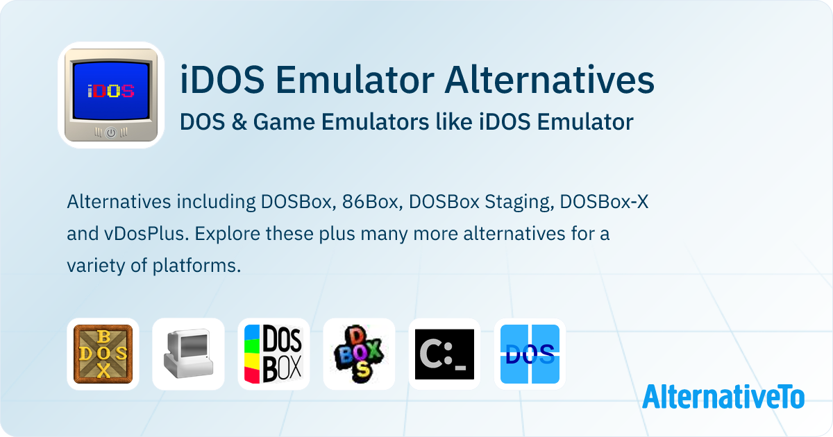 iDOS Emulator Alternatives: Top 16 DOS & Game Emulators | AlternativeTo