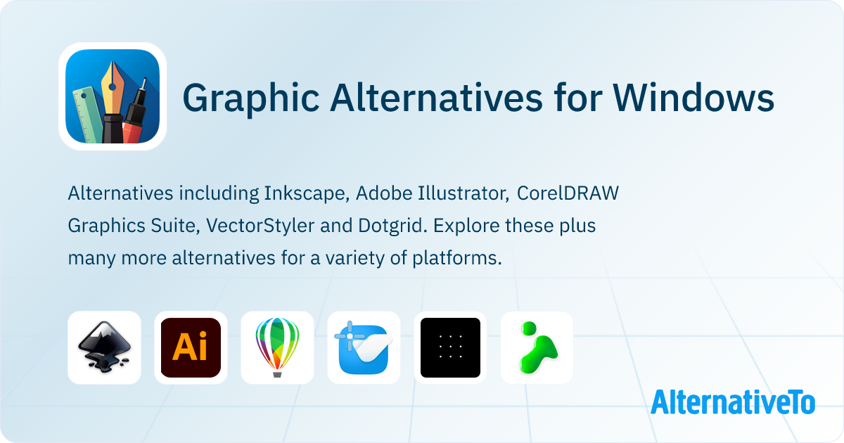 Graphic Alternatives for Windows: Top 9 Vector Graphic & Similar Apps ...