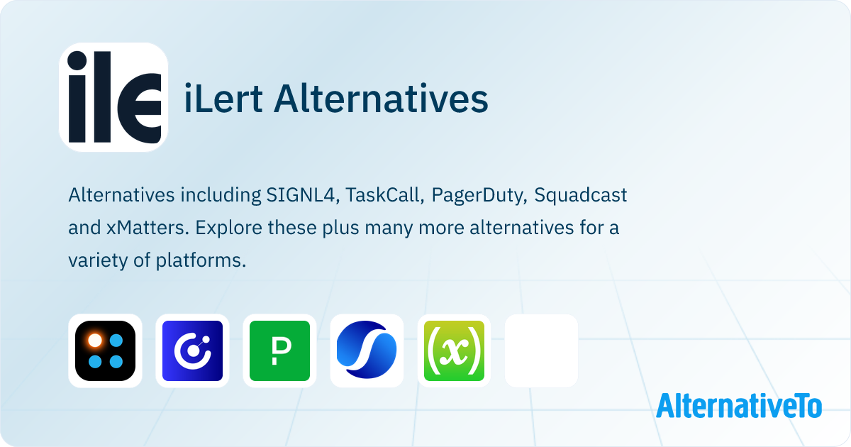 iLert Alternatives - Explore Similar Apps & Services | AlternativeTo