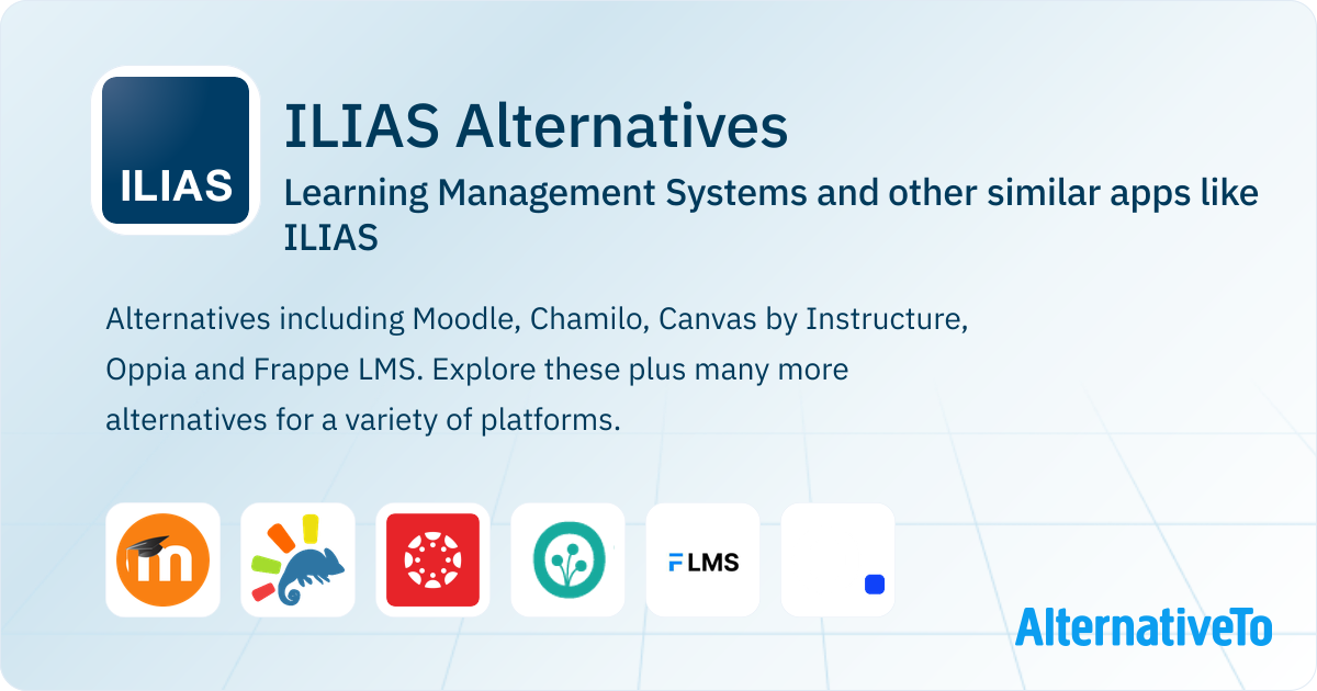 ILIAS Alternatives: Top 12 Learning Management Systems & Similar Apps ...
