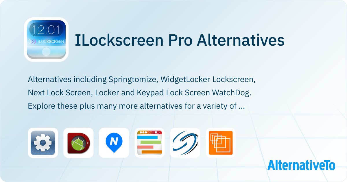 ILockscreen Pro Alternatives and Similar Apps | AlternativeTo