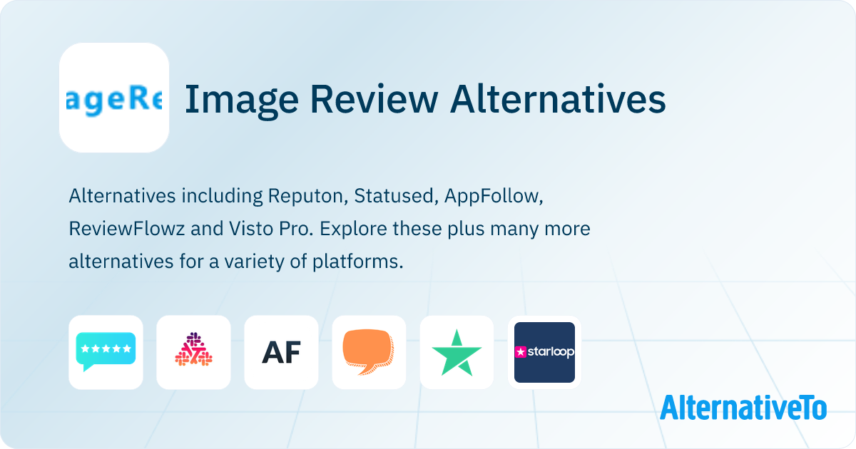 Image Review Alternatives - Explore Similar Sites & Apps | AlternativeTo