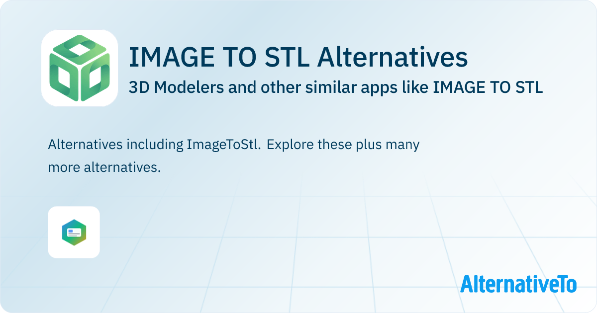 IMAGE TO STL Alternatives: Top 1 3D Modelers & Similar Websites ...