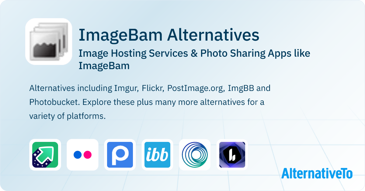 ImageBam Alternatives: Top 12 Image Hosting Services | AlternativeTo