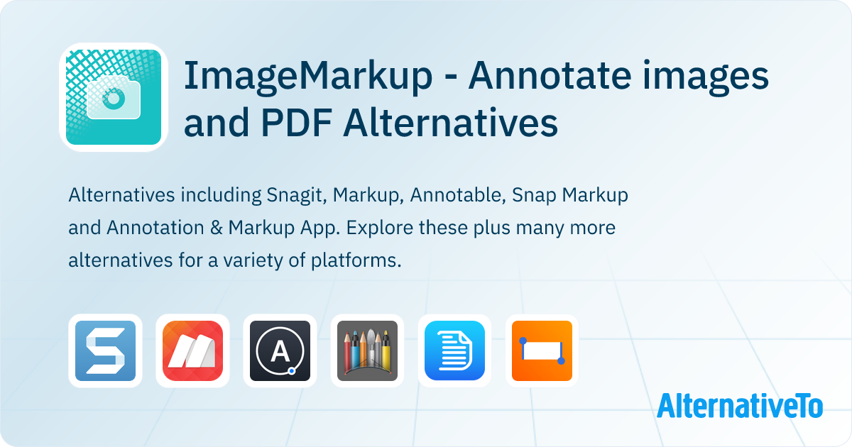 ImageMarkup - Annotate images and PDF Alternatives - Explore Similar ...