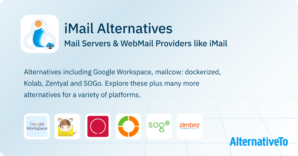 iMail Alternatives: Top 12 Mail Servers & WebMail Providers | AlternativeTo