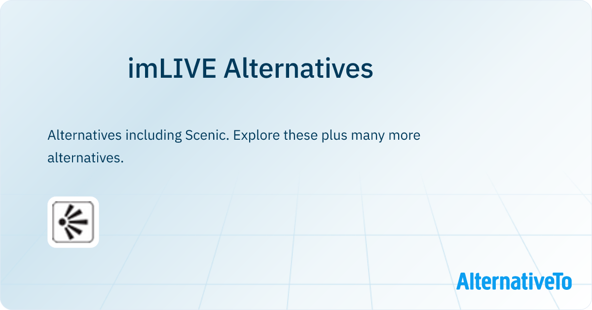 imLIVE Alternatives - Explore Similar Software | AlternativeTo