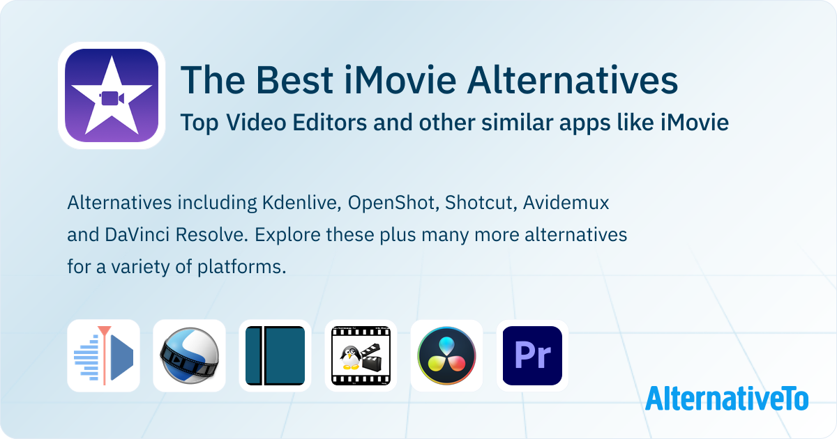 Best iMovie Alternatives: Top Video Editors in 2025 | AlternativeTo