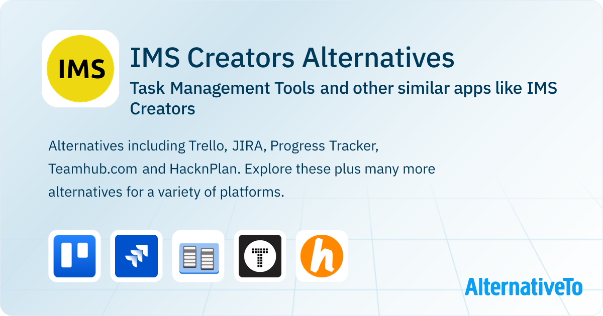 IMS Creators Alternatives: Top 5 Task Management Tools & Similar ...