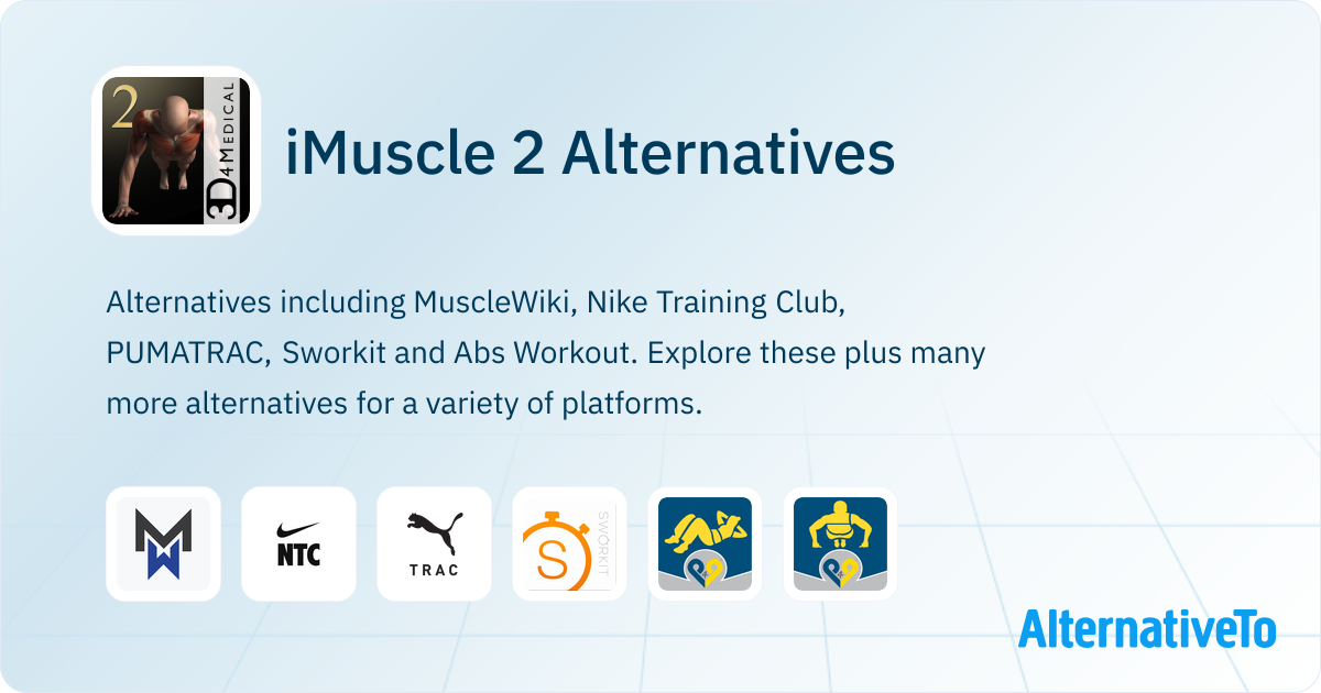 iMuscle 2 Alternatives - Explore Similar Apps | AlternativeTo