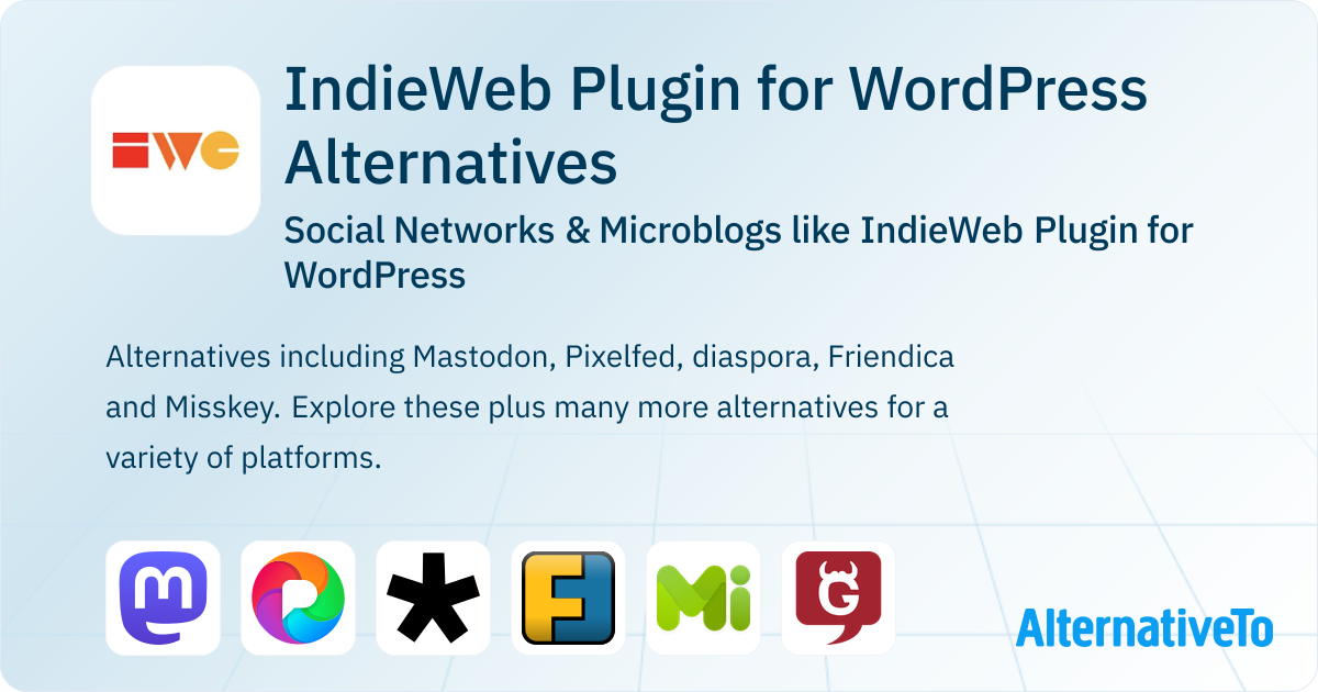 IndieWeb Plugin for WordPress Alternatives: Top 10 Social Networks ...