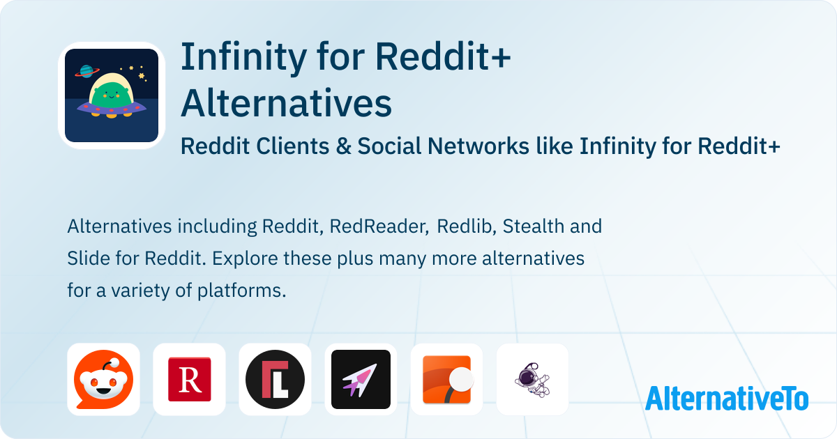 Infinity for Reddit+ Alternatives: Top 12 Reddit Clients | AlternativeTo