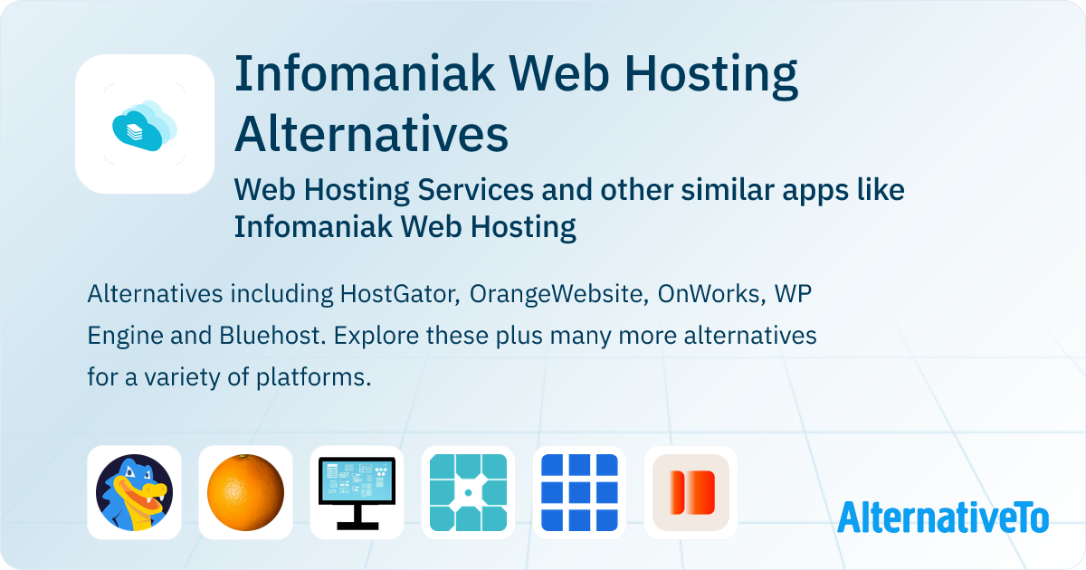 Infomaniak Web Hosting Alternatives: Top 9 Web Hosting Services ...
