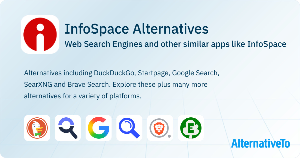 InfoSpace Alternatives: Top 12 Web Search Engines & Similar Websites ...