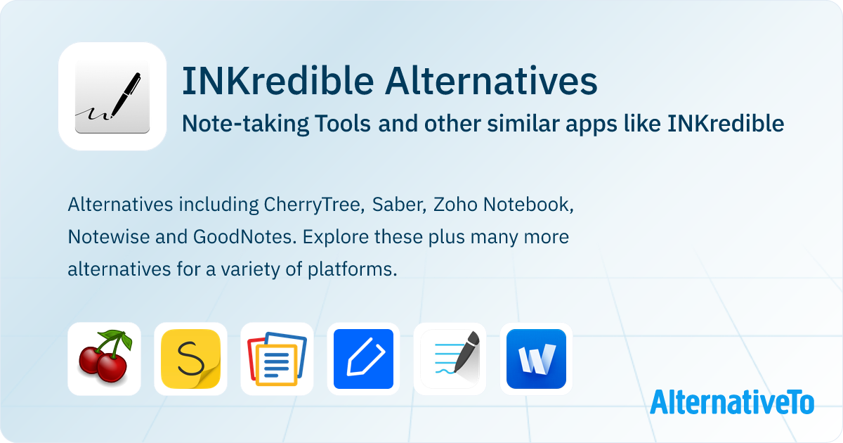 INKredible Alternatives: Top 12 Note-taking Tools & Similar Apps ...