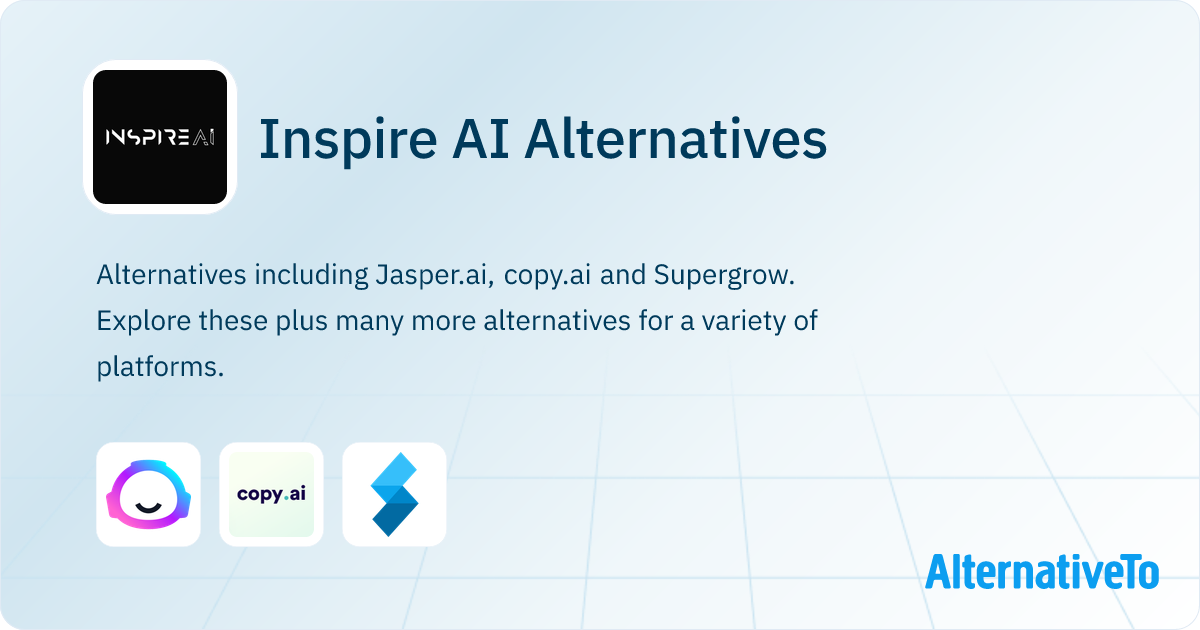 Inspire AI Alternatives and Similar Apps | AlternativeTo