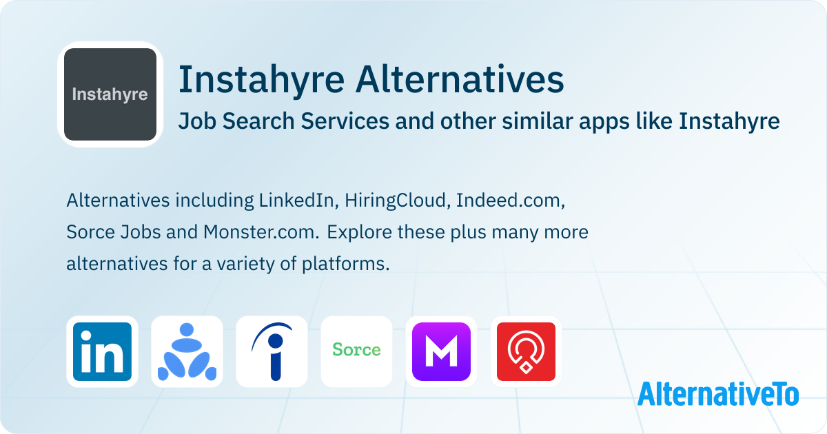 Instahyre Alternatives: Top 12 Job Search Services & Similar Websites ...