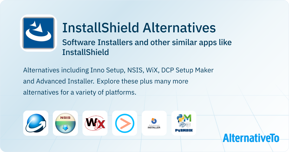 InstallShield Alternatives: Top 12 Software Installers & Similar Apps ...