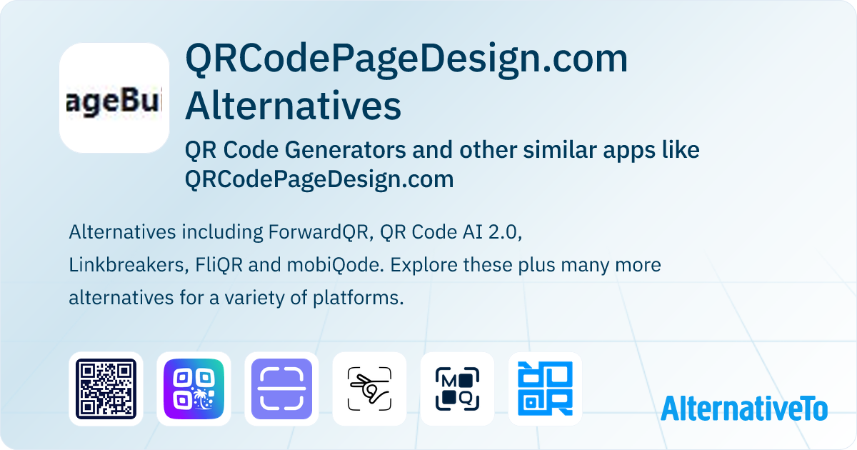QRCodePageDesign.com Alternatives: Top 12 QR Code Generators & Similar ...