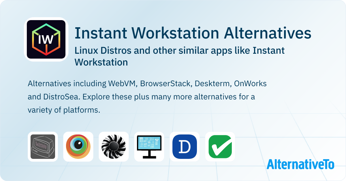 Instant Workstation Alternatives: Top 6 Linux Distros & Similar ...