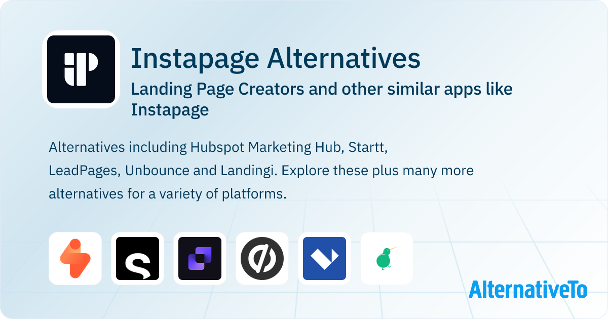 Instapage Alternatives: Top 12 Landing Page Creators & Similar Websites ...
