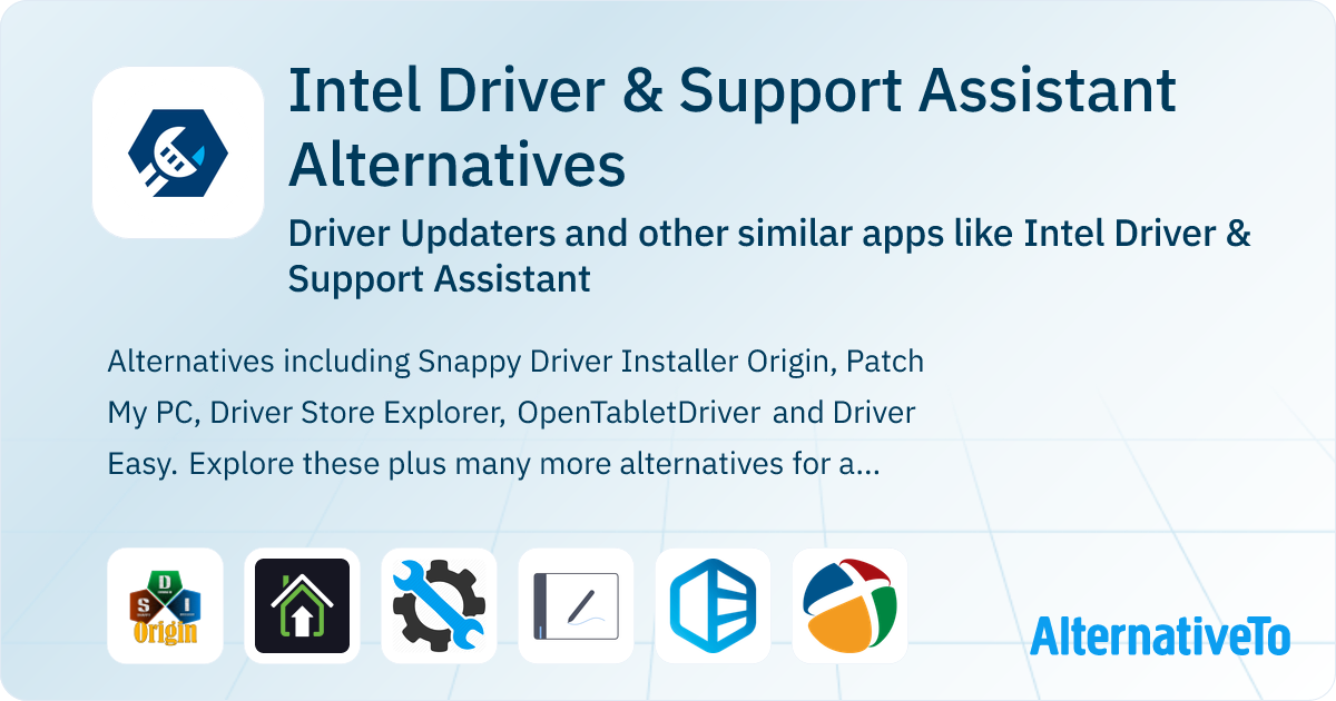 Intel Driver & Support Assistant Alternatives: Top 12 Driver Updaters ...
