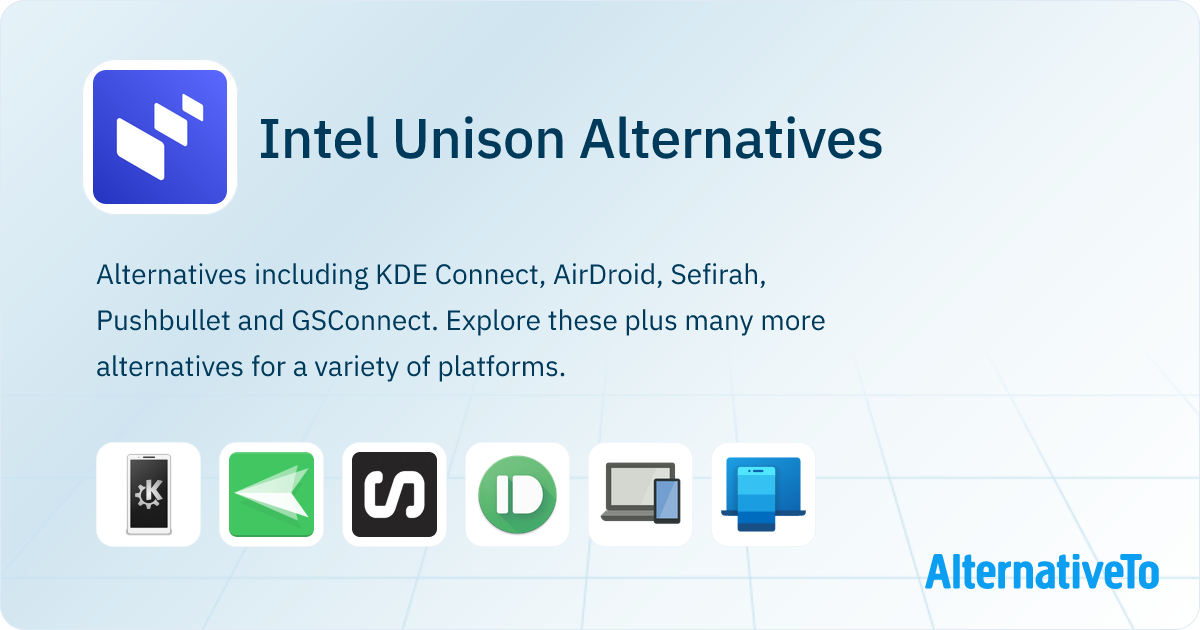Intel Unison Alternatives - Explore Similar Apps | AlternativeTo