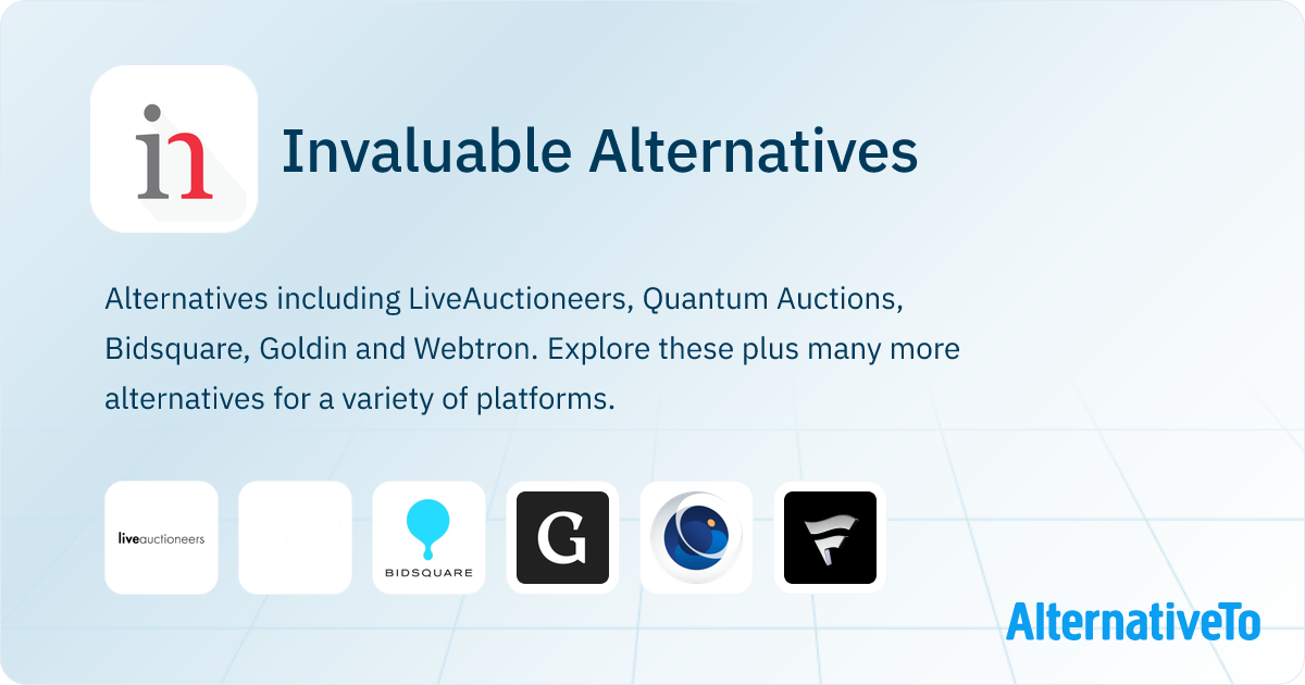 Invaluable Alternatives - Explore Similar Apps & Services | AlternativeTo