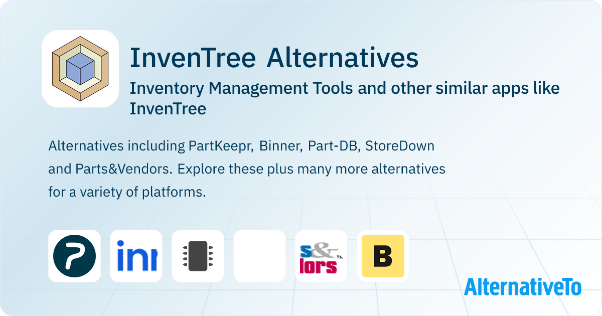 InvenTree Alternatives: Top 7 Inventory Management Tools & Similar Apps ...